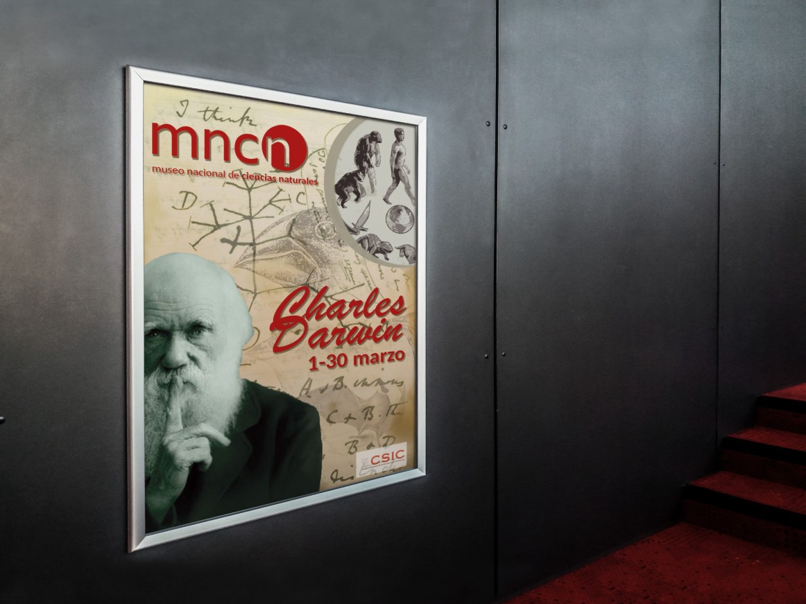 ‘Darwin’ Exhibition Poster